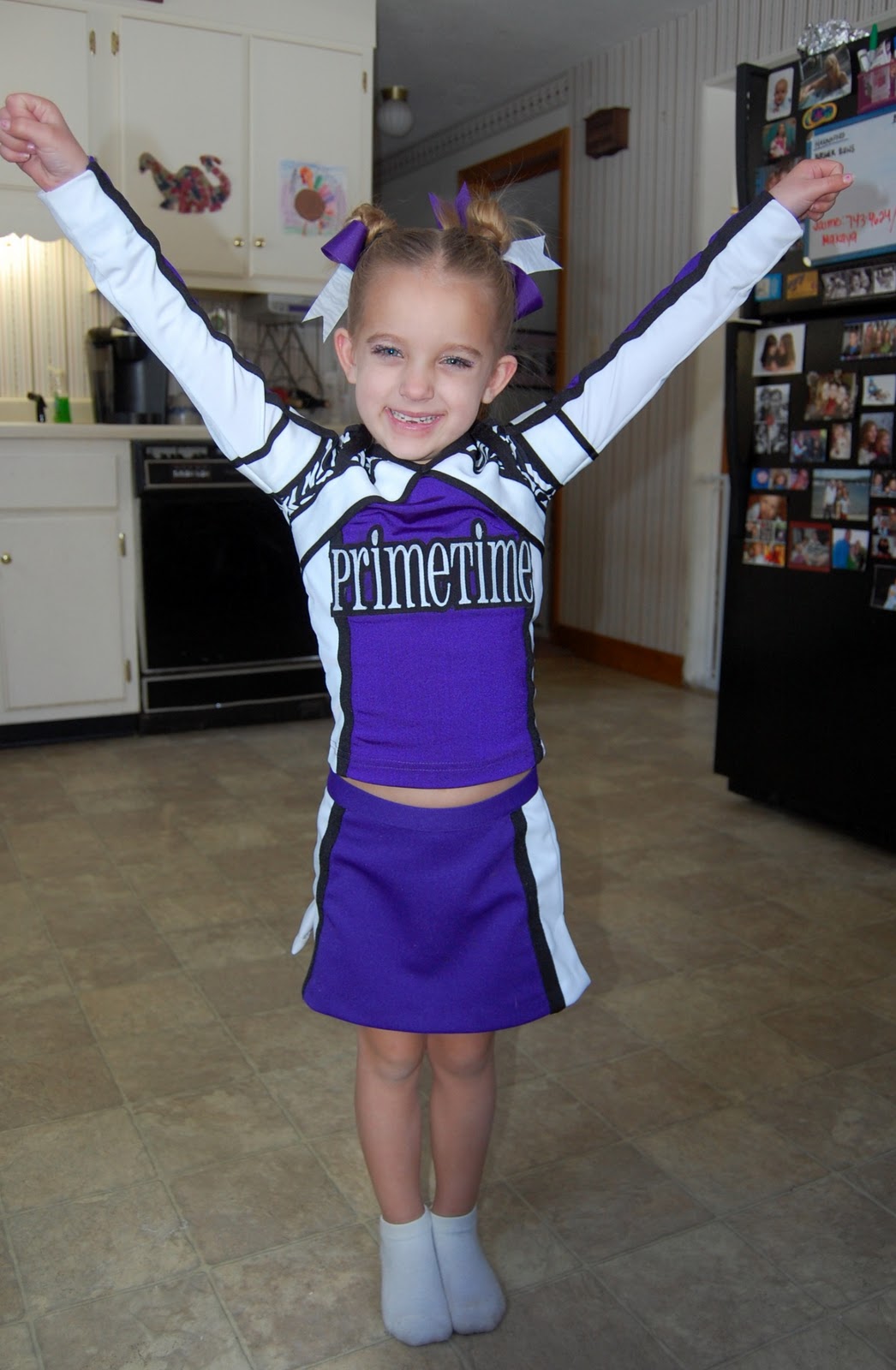 Leary Family Shenanigans!: my little Cheer girl...
