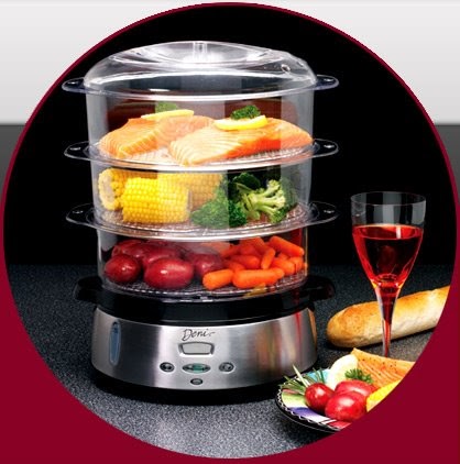 Kitchen Electronics: Healthy life with the digital food steamer