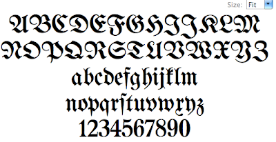 Splice | hybrid font: Blackletter Fonts