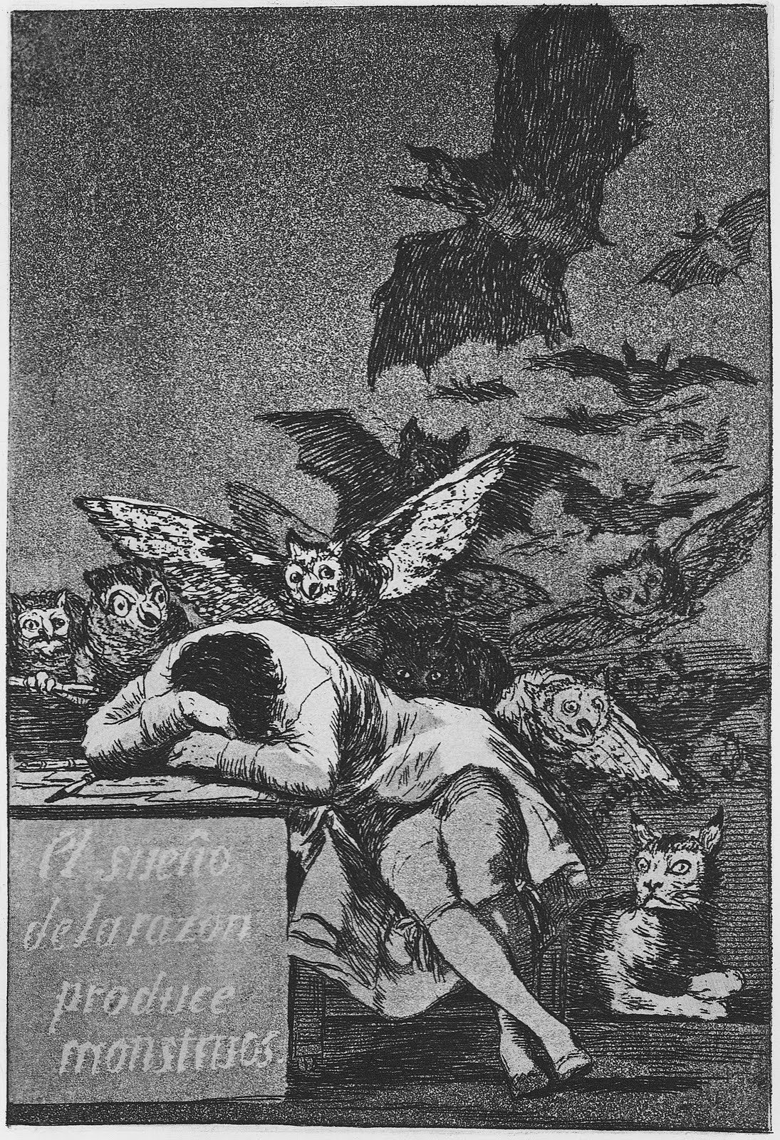 the art daily with Lydia: Francisco Goya, The Sleep of Reason Produces ...