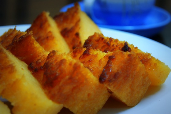 My Recipes: BINGKA UBI ( BAKED TAPIOCA CAKE )