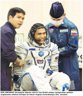 FOTO :: Kembara angkasawan Malaysia ke ISS