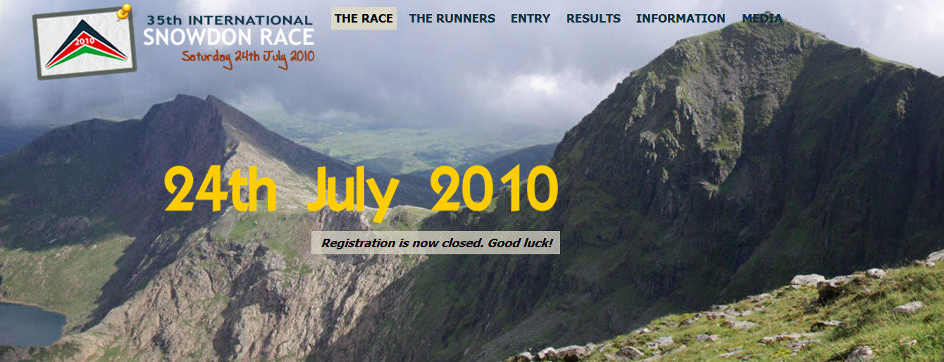Racing diary: Snowdon Race
