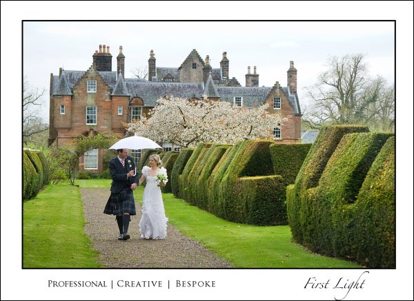 Maurissa & Jamie, Stair Church and Carnell Estate - First Light Photography