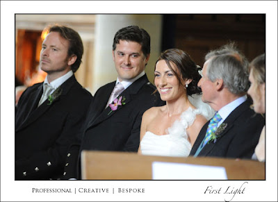 Rachel & Tom, Borthwick Church and Dalkeith - First Light Photography