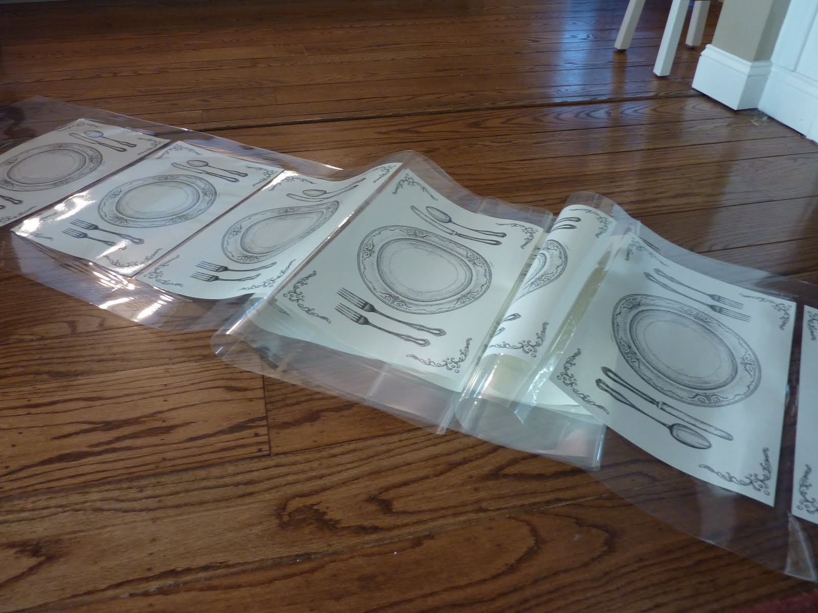 Artful Play: Oversize Bottle Caps & Place Mats