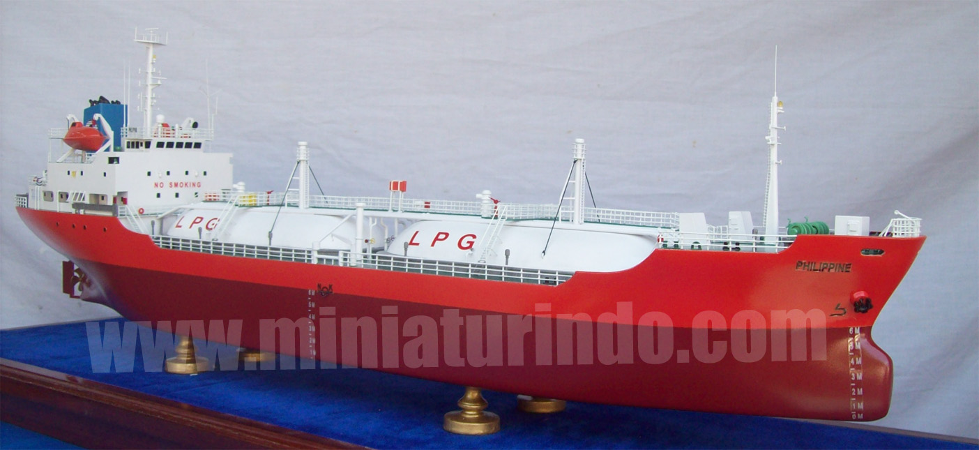 Ship Model Specialist : MINIATURINDO: LPG carrier model ship orders ...