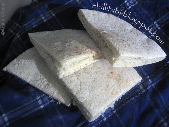 Sada Roti, hot off the tawah