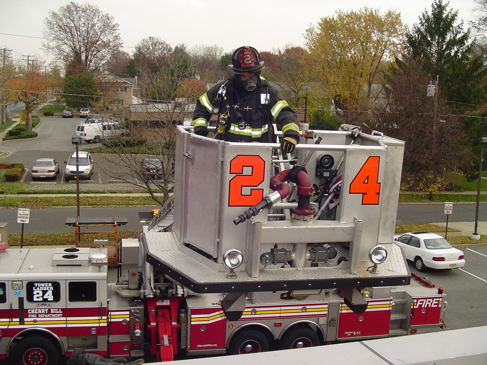 Cherry Hill News & Information: Ladder Company 24 A Training