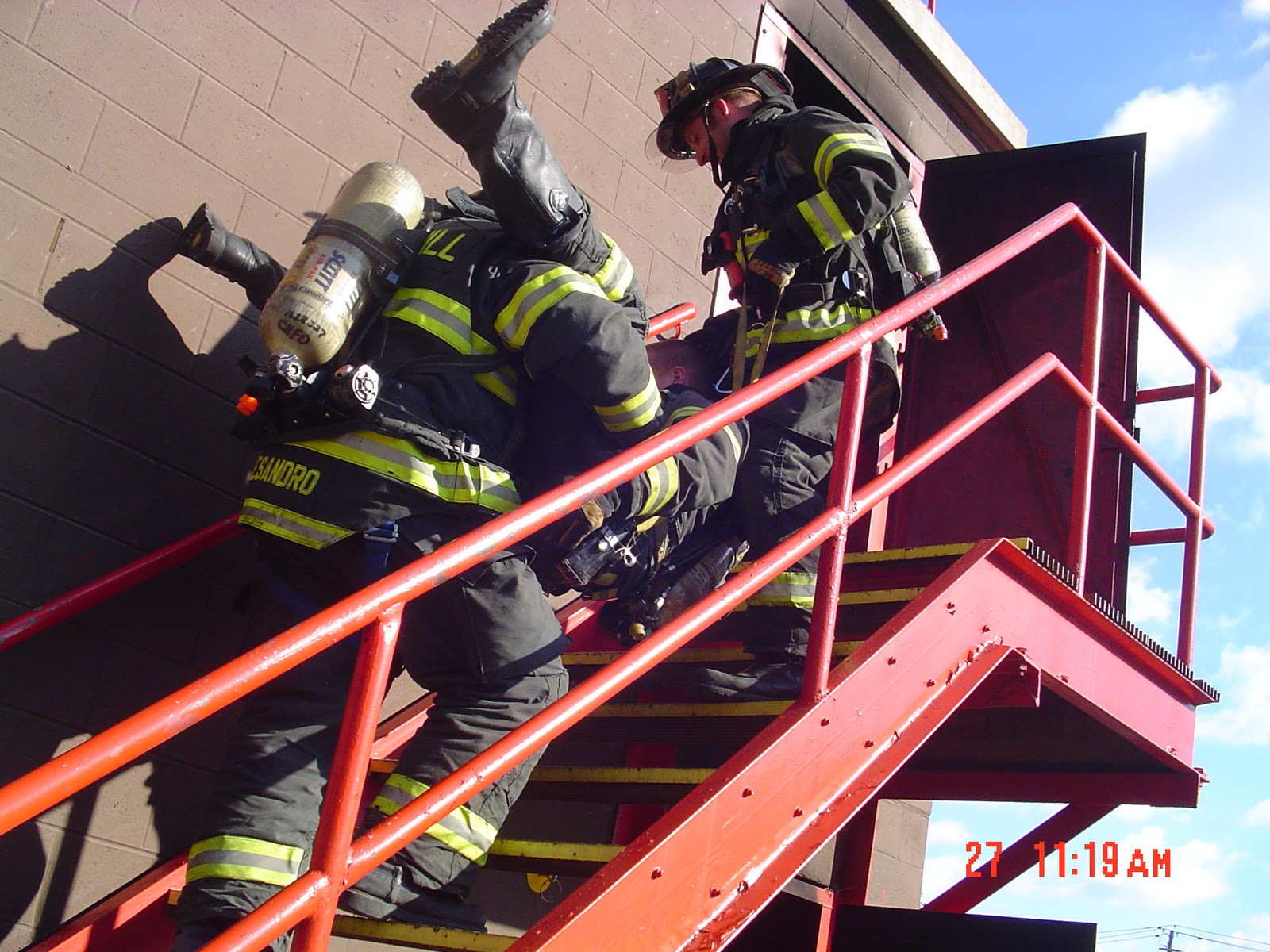 Cherry Hill News & Information: A Platoon Firefighter Rescue Training