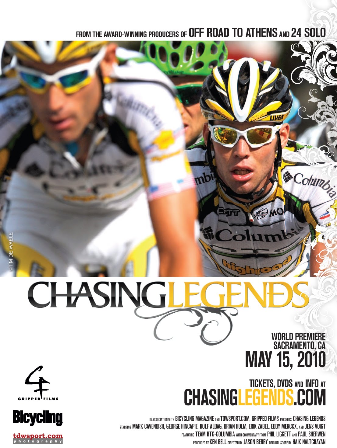 Chasing Legends: Bicycling Magazine - May Issue