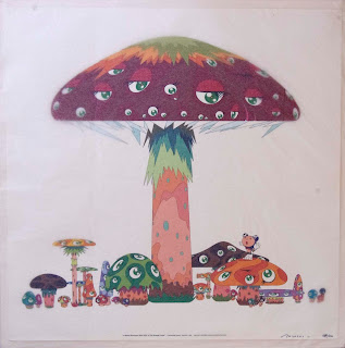 Takashi Murakami Lithographs: A Master Mushroom with DOB in the Strange ...