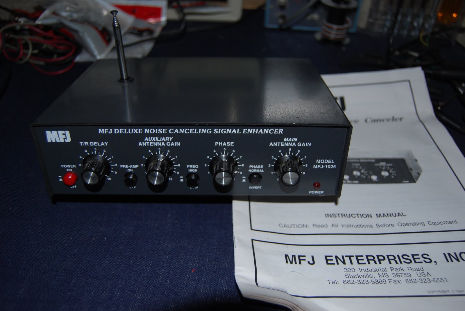 KI2P: Noise Canceling MFJ-1026