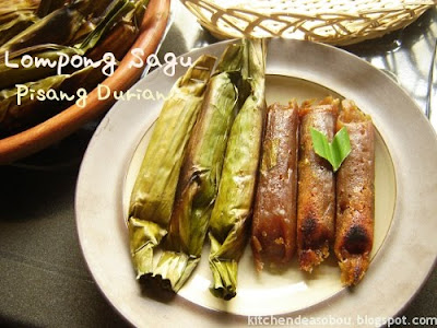 Lompong Sagu Pisang Durian | Let's Bake and Have Fun