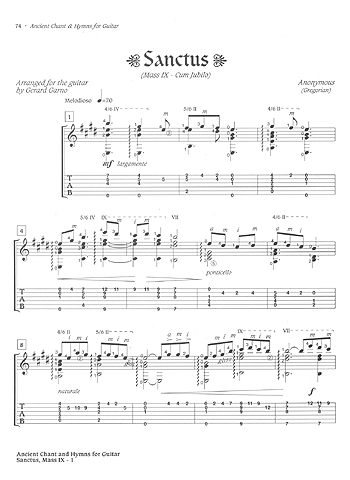 “Ancient Chant and Hymns for Guitar” by Gerard Garno - Chant Café