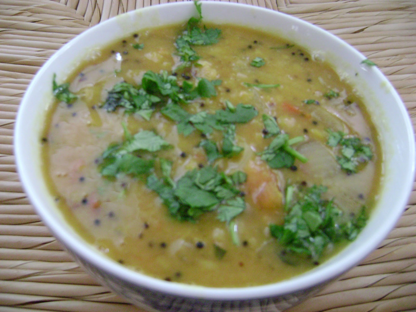 AK's Vegetarian Recipe World: Dhal Fry