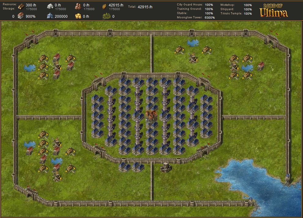 Lord of Ultima Strategy: Castle - Moonglow Tower