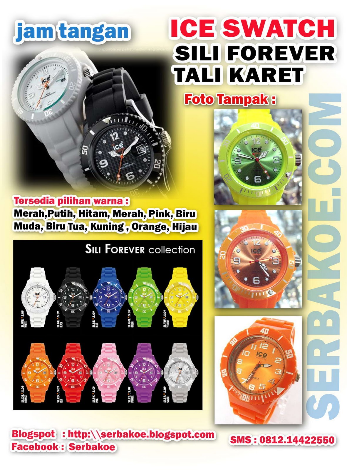 MICHIKO: JAM ICE SWATCH RANTAI...NEW ARRIVAL
