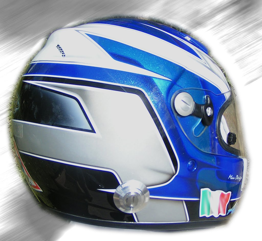 AEROGRAFIE Mau Design: Casco OMP Alessandro Cremascoli