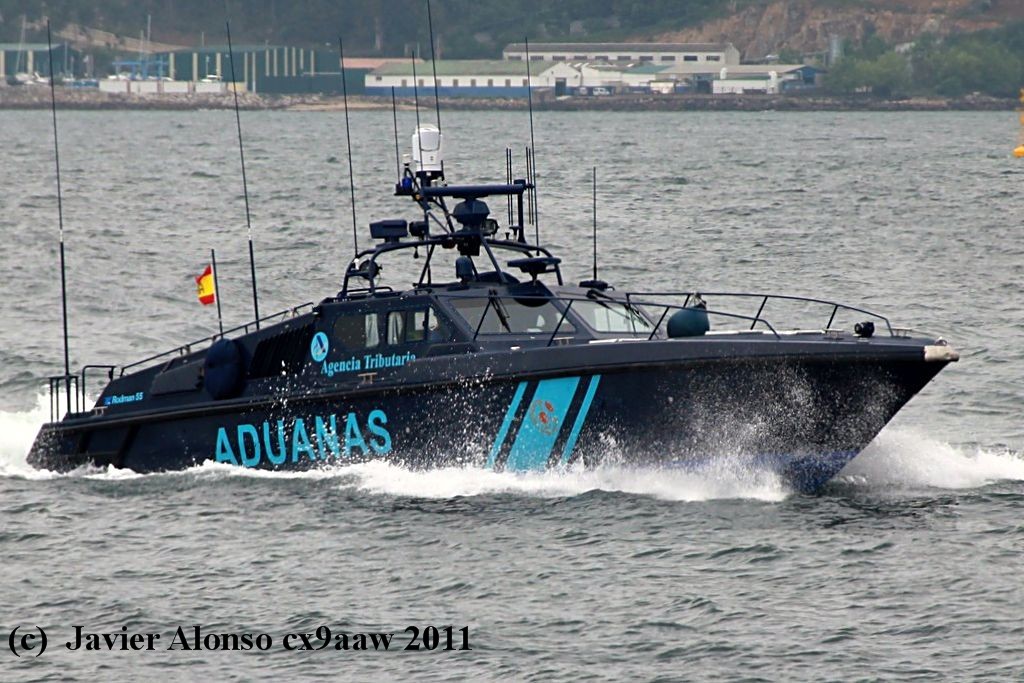 Patrullera de vigilancia aduanas “Aguila I “ de la clase Rodman 55