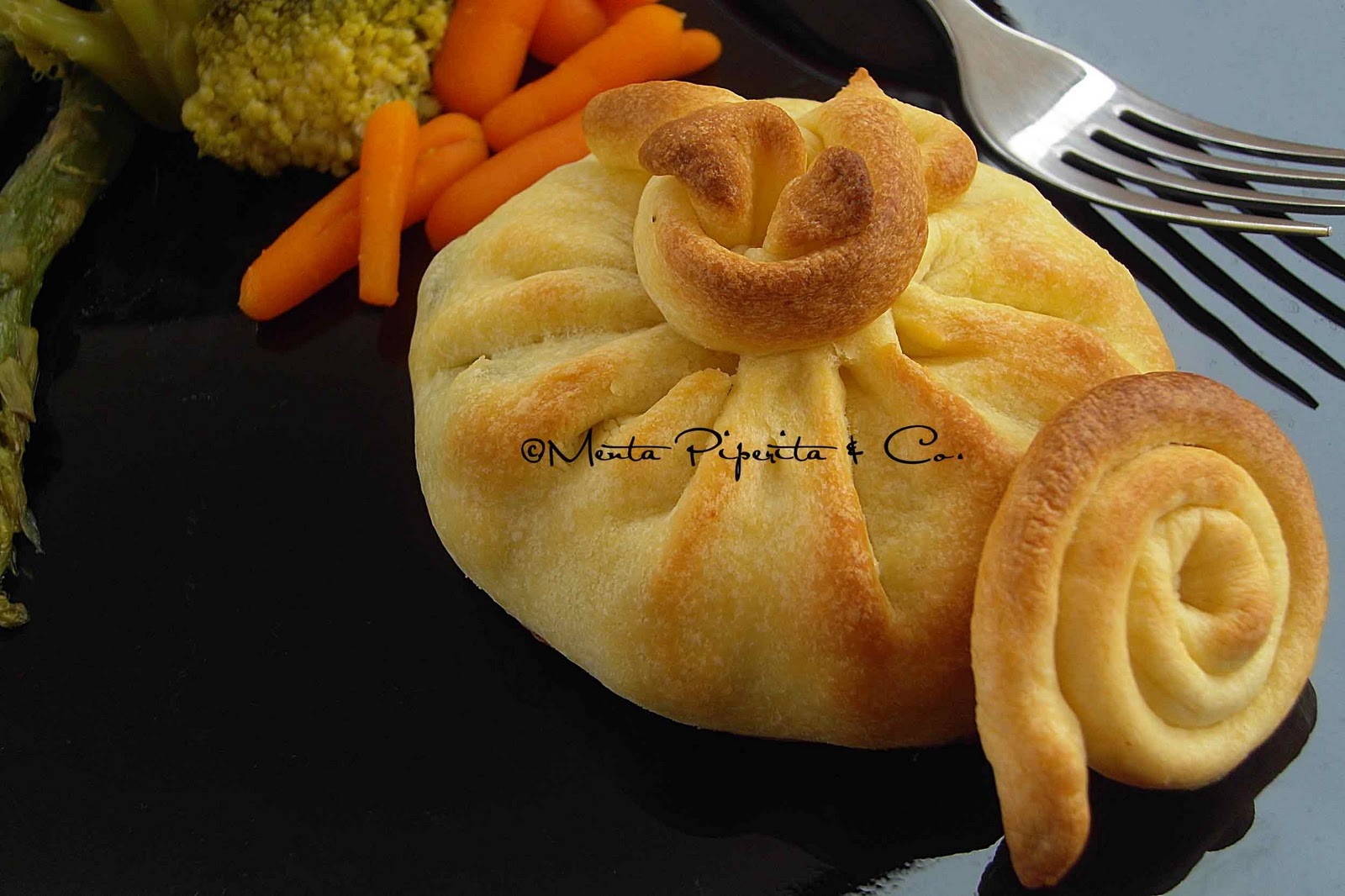 Fagottini asparagi e stracchino - Menta Piperita