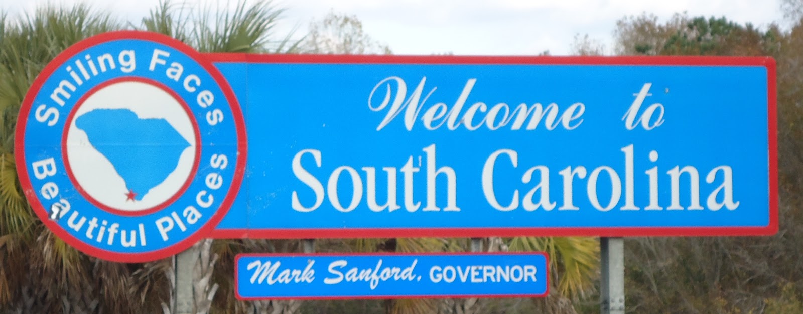 Doug's 2010 Roadtrip Blog: State Border Signs