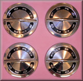 1965 Ford Econoline Pickup Restoration: Hubcaps