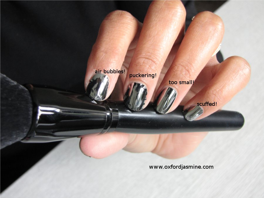 ...OxfordJasmine...: Rebel Rebel! Chrome Nails Giveaway