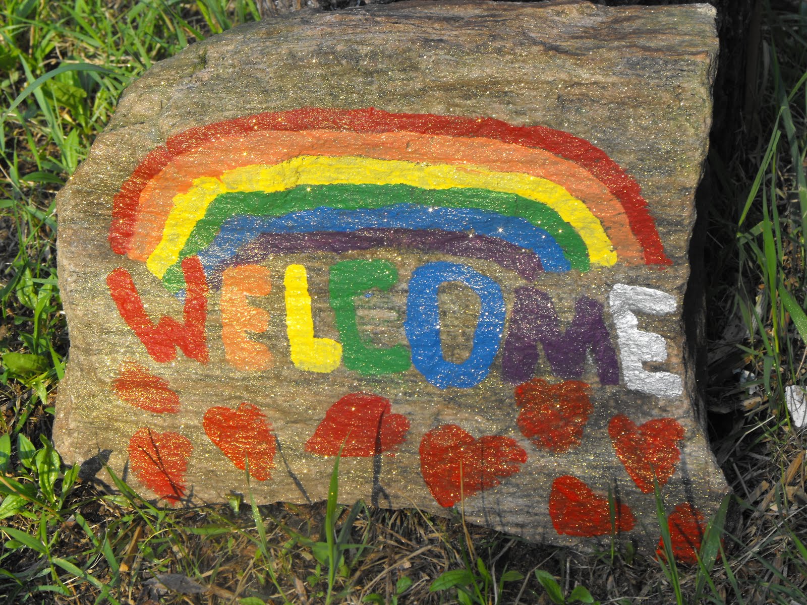 Twig and Toadstool: Welcome Rocks!!!