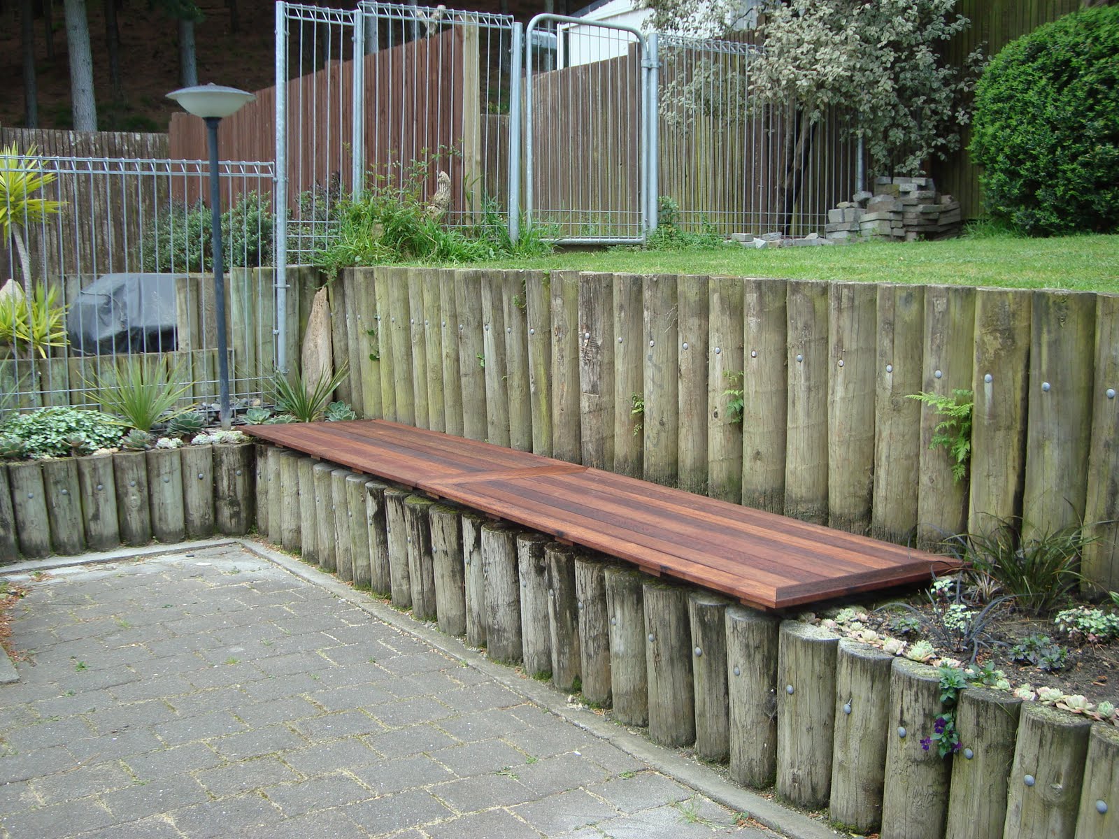 The Hodges: Decking Seating...