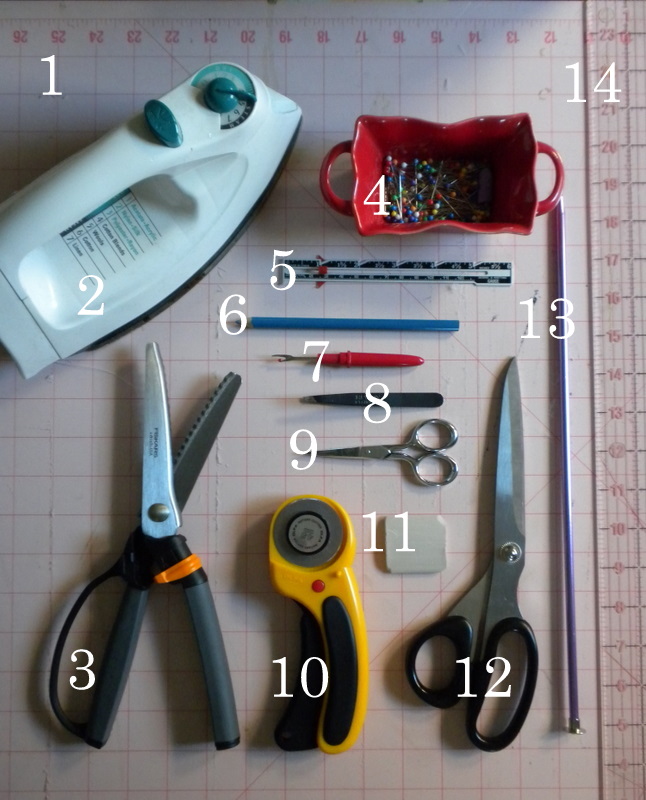Pickup Some Creativity: Sewing 101 with Cheryl, Tools of the Trade