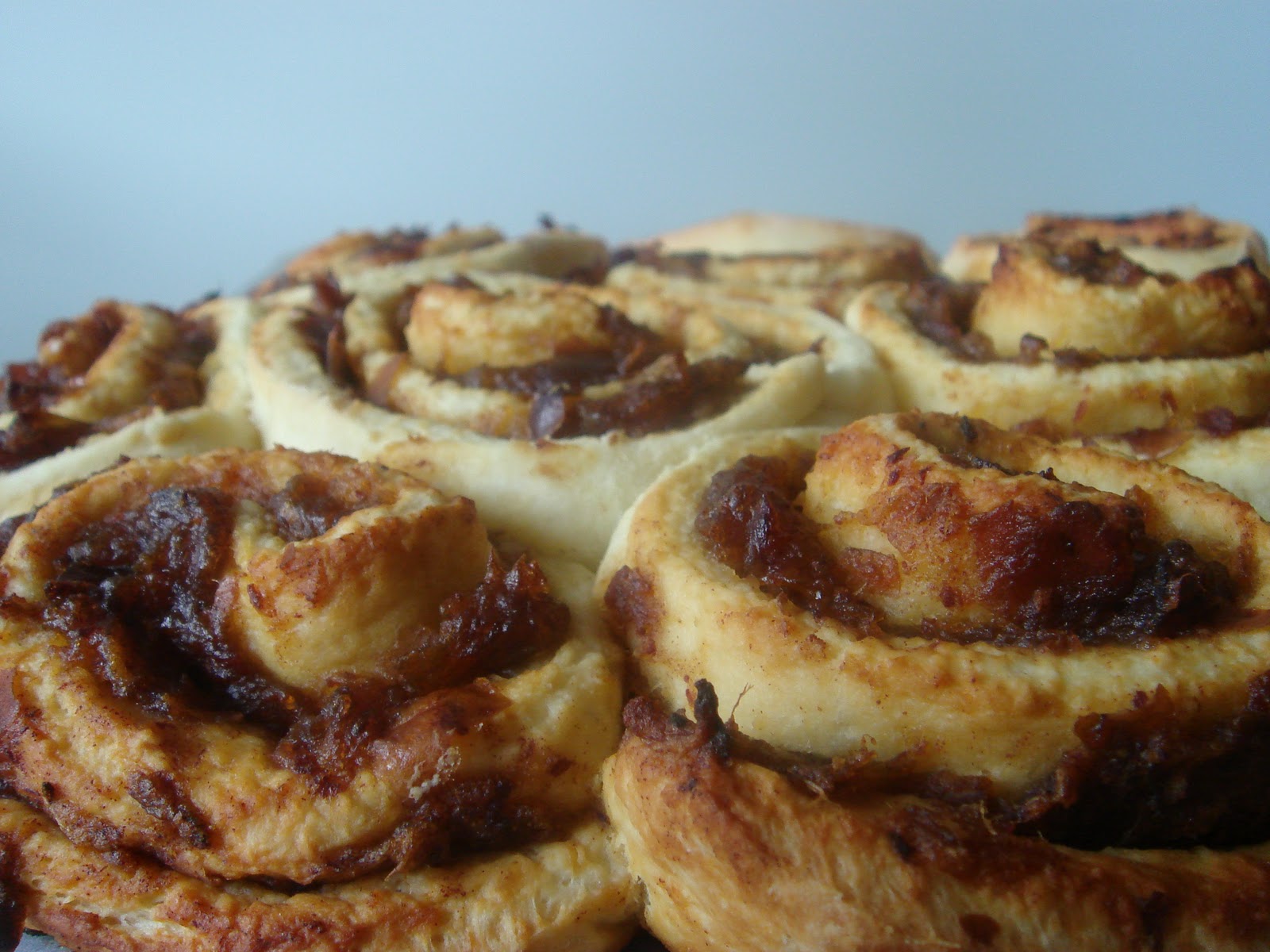 Sweet Cherrie Pie: Sticky Date Scroll Scone. An International Incident
