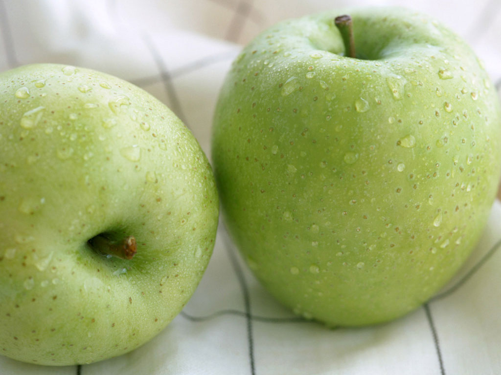 Maçã Verde Para o Rosto...