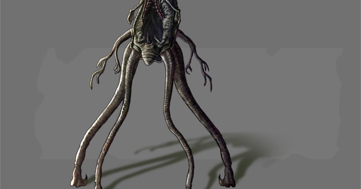 Darrell's art experiments and works in progress: Slug Monster