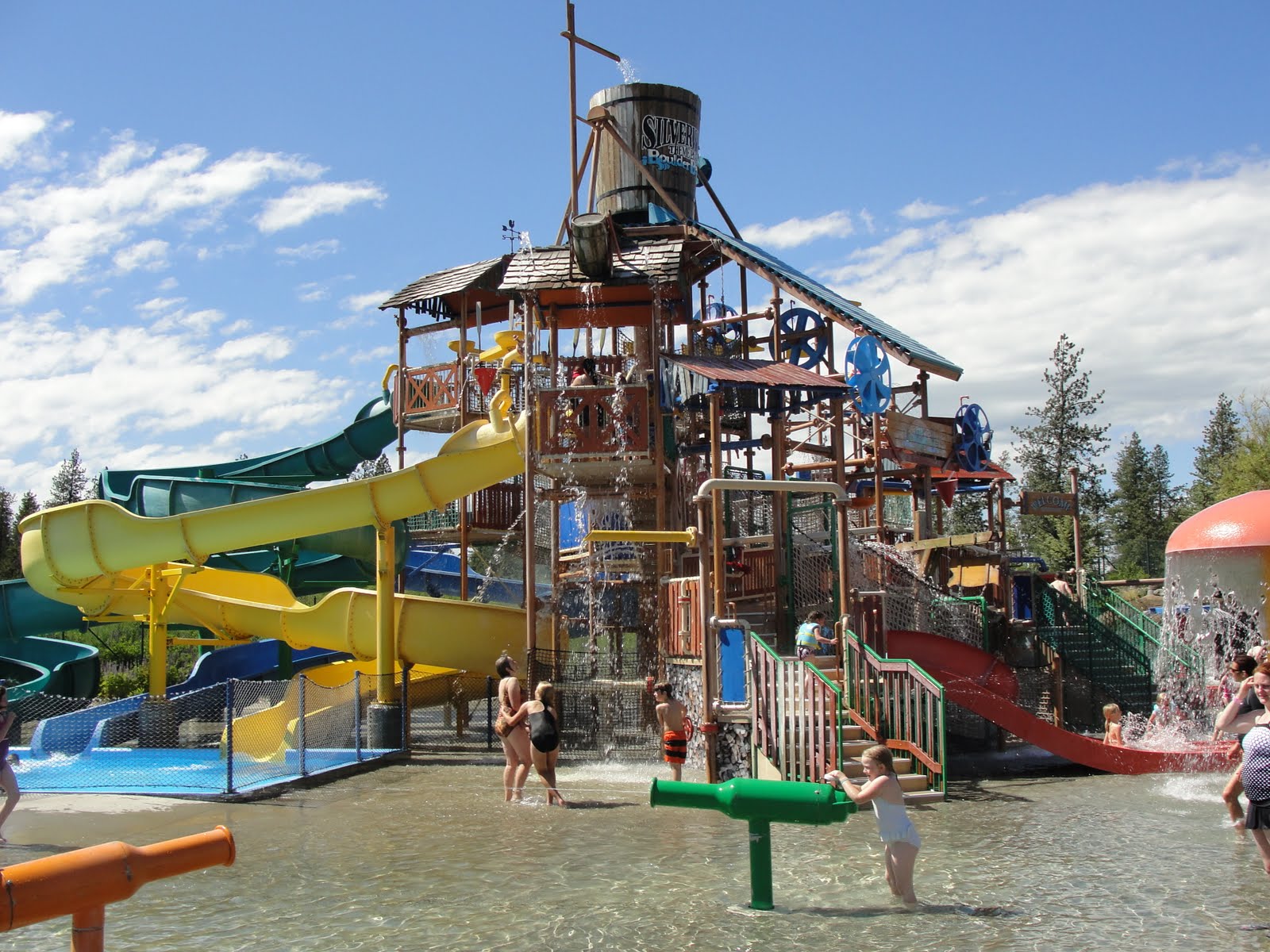 The Shank Family: Raptor Reef Water Park, Silverwood Idaho