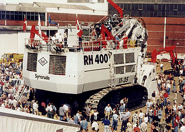 Bergmann Miner: Bucyrus RH400