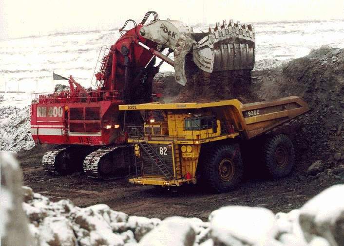 Bergmann Miner: Bucyrus RH400