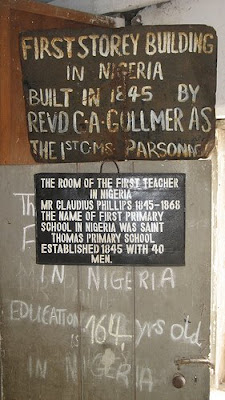 happy lagosian: First Story Building In Nigeria. Badagry, Lagos.