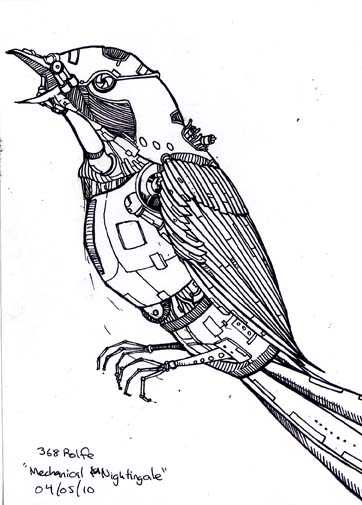 Rolfe Art: 368 Mechanical Nightingale