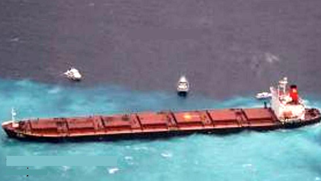 Flags of Convenience: Shen Neng 1: COSCO bulker off Great Keppel I.