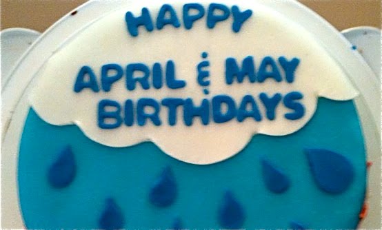 CAKES BY ARIANA AND CORRYN: Happy April and May Birthdays!