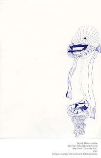 arts musings: The One Year Drawing Project