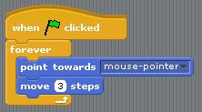 iiShaa Year 9: Scratch Tutorial- Follow the Mouse