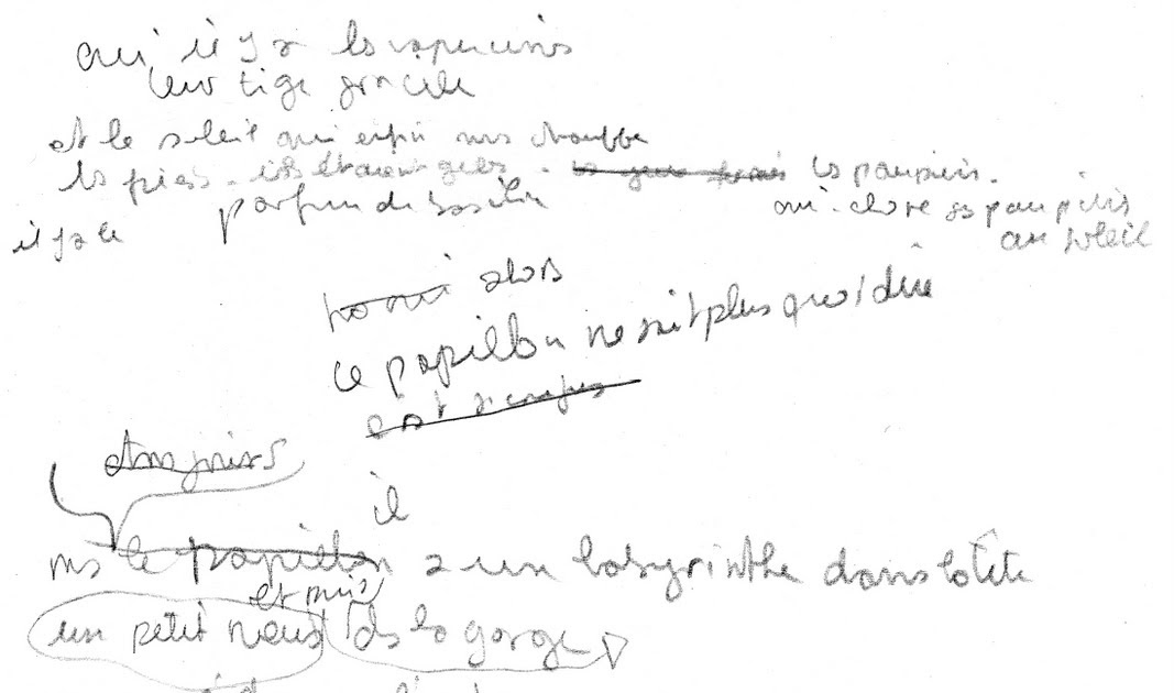 **Papillonnage**: *Emmêler*