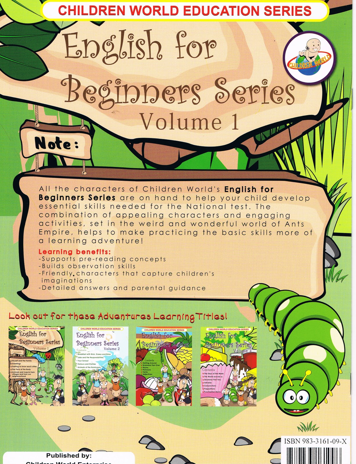 BERJAYA INTEGRATED (JM 0568965 -T): Children Educational Book