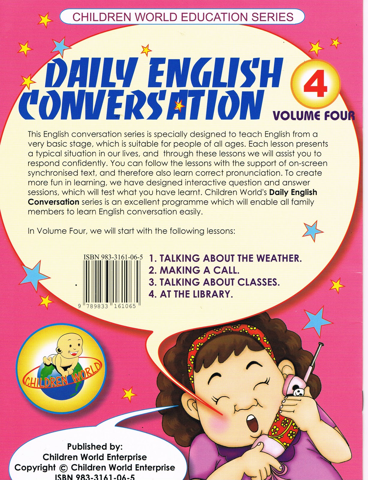 BERJAYA INTEGRATED (JM 0568965 -T): Children Educational Book