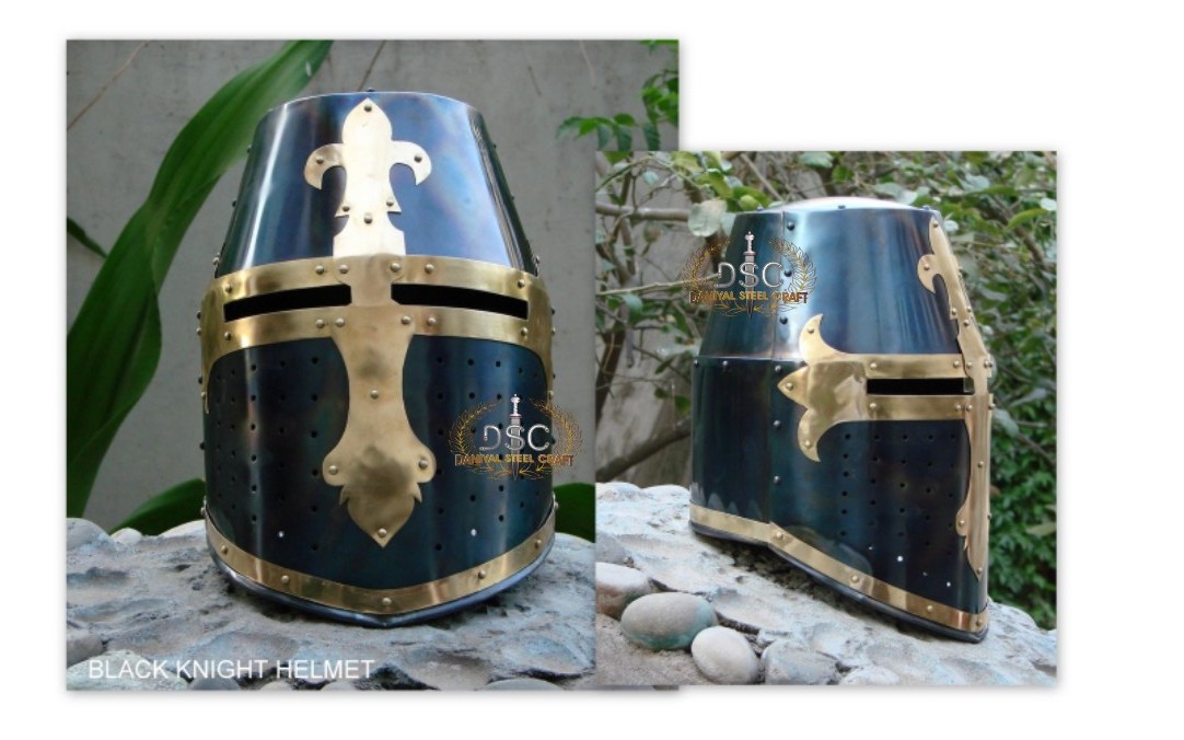 Helmets by Daniyal: BLACK KNIGHT HELMET