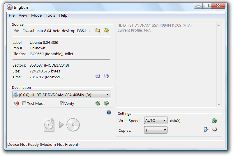 ImgBurn - A good substitute of Nero ~ My Tech World