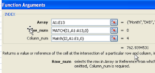 Chatting about Excel and More: 2 Way Lookup using Index Match