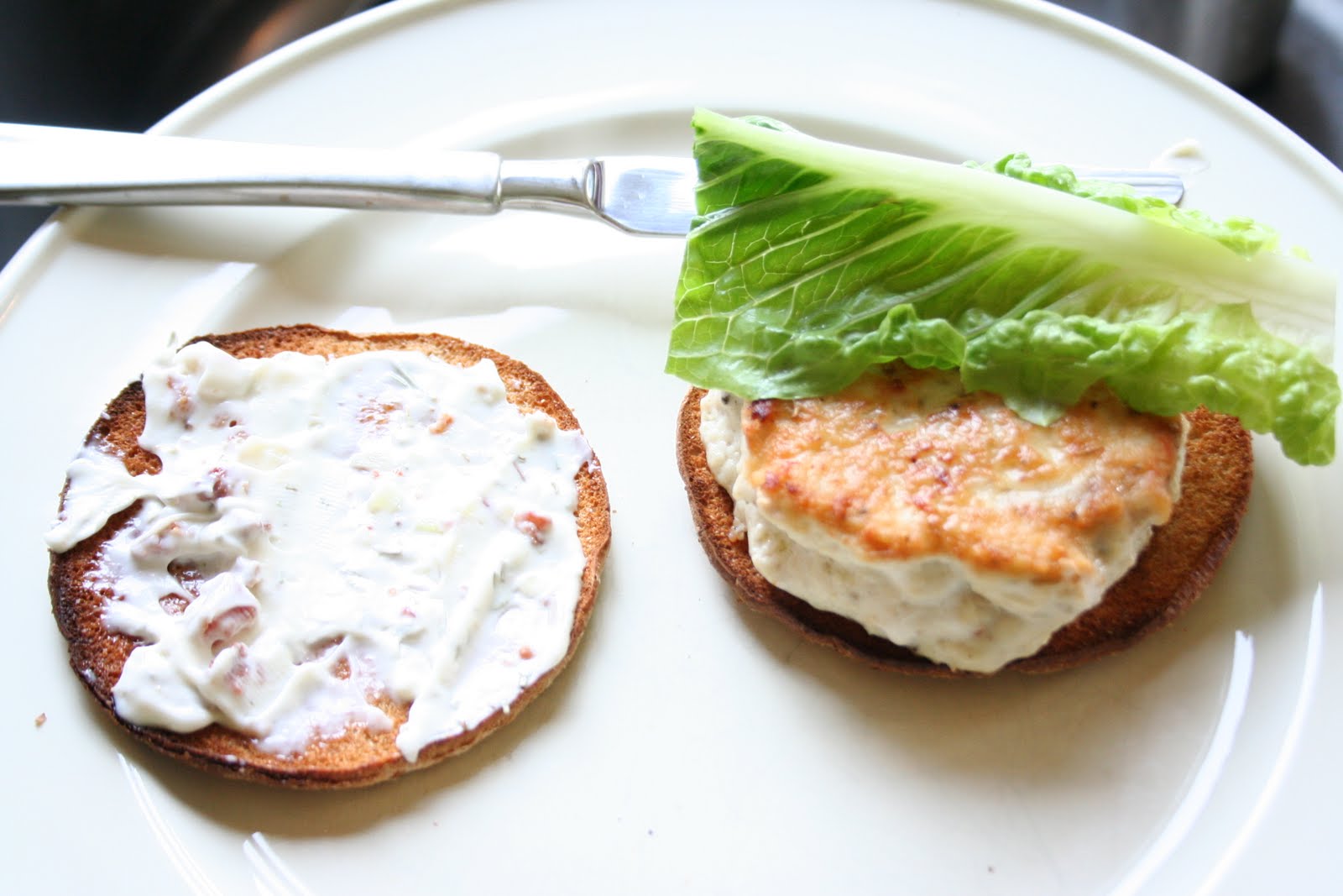 The Bakke Family: Chicken Burgers with Garlic and Rosemary Mayo